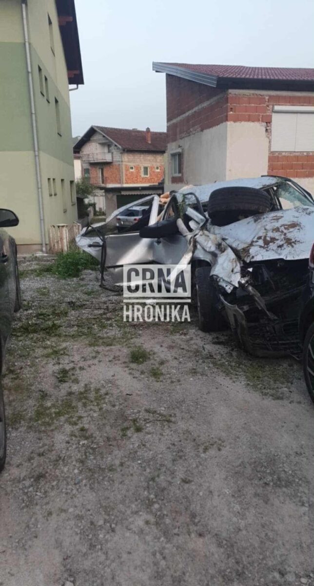 Pogledajte kako izgleda automobil u kojem je stradala 17- godišnja djevojka Amina iz Cazina ...